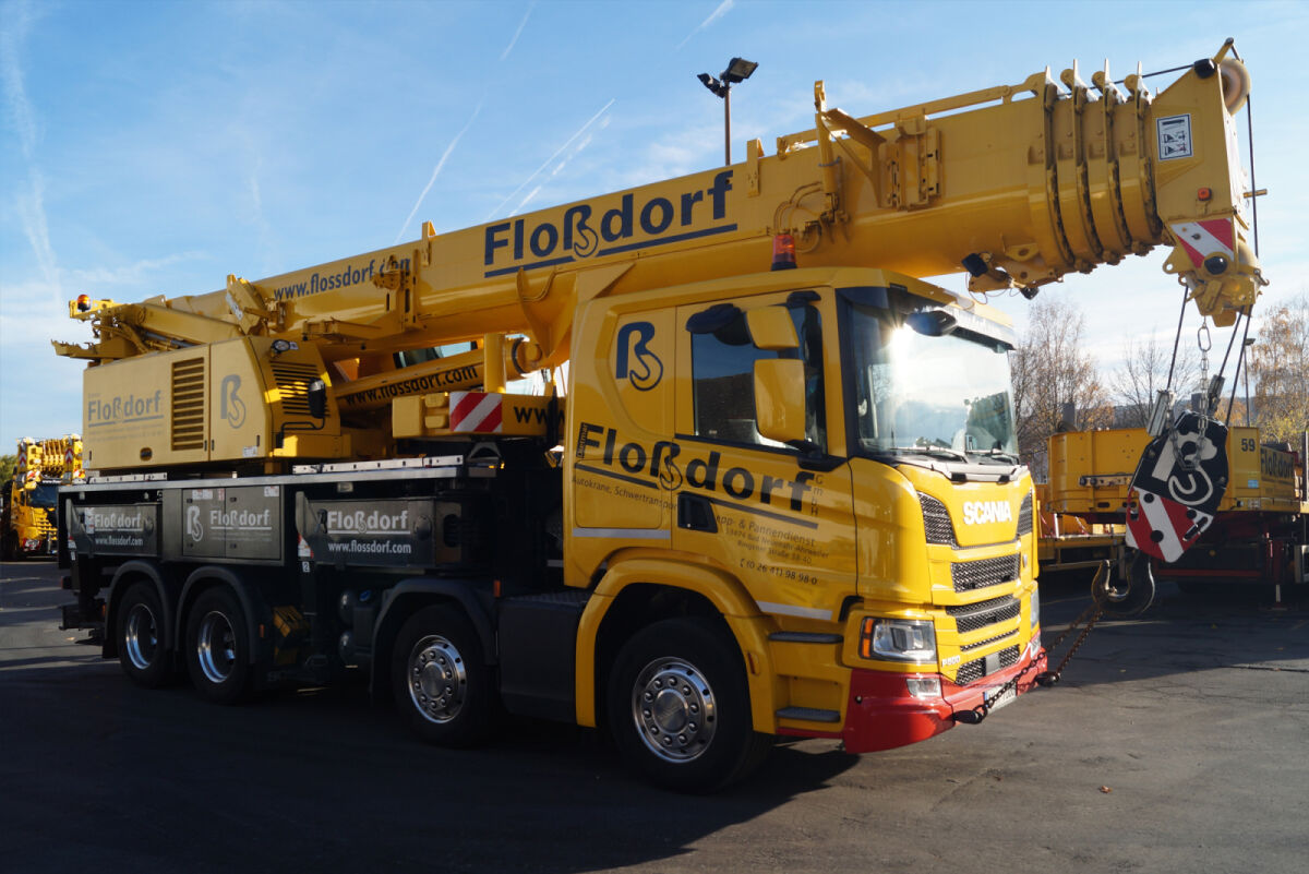 Floßdorf; SCANIA P LOW CP20 8X4 LIEBHERR | WSI Models