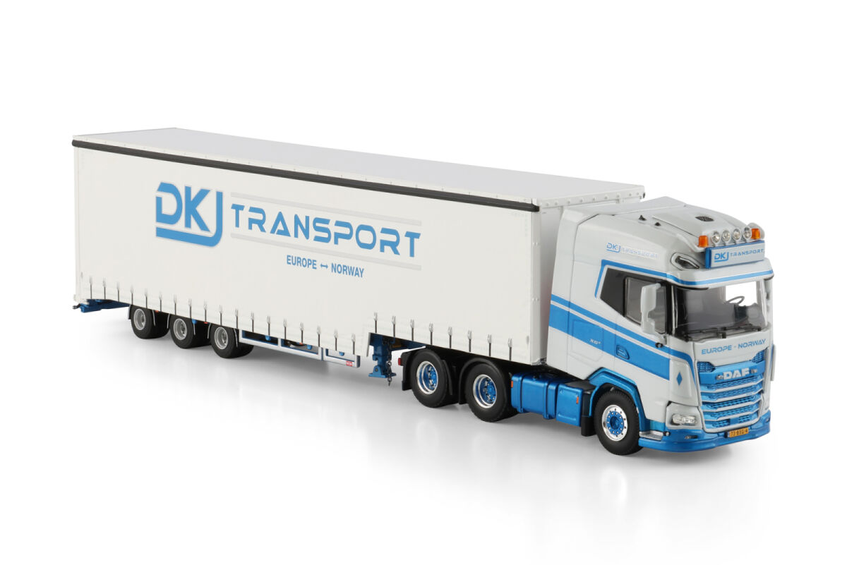 DKJ Transport; DAF XG+ 6X2 TAG AXLE SEMI | WSI Models