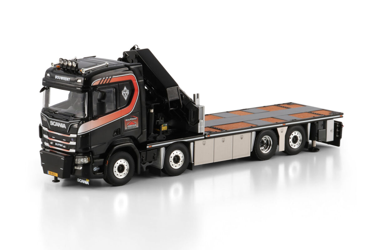 Bouwrent; SCANIA R NORMAL CR20N 8X2 TAG | WSI Models